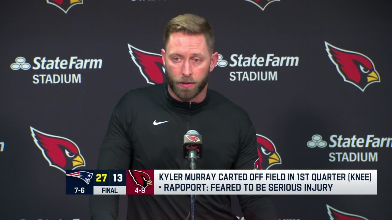 Arizona Cardinals head coach Kliff Kingsbury gives update on ...