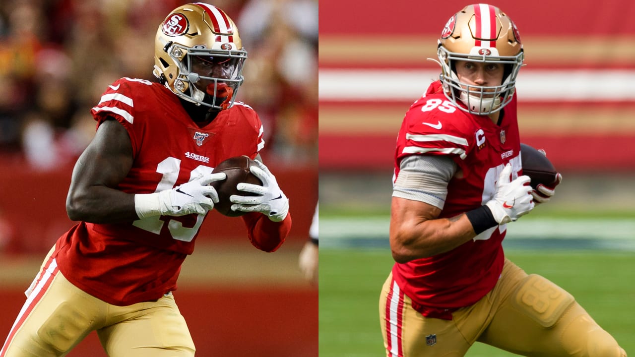 Tom Pelissero: San Francisco 49ers tight end George Kittle, wide ...