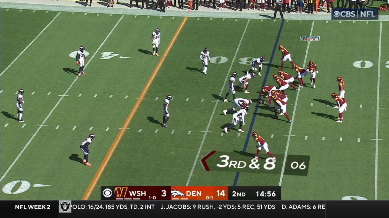 Denver Broncos linebacker Jonathon Cooper finishes off Washington ...