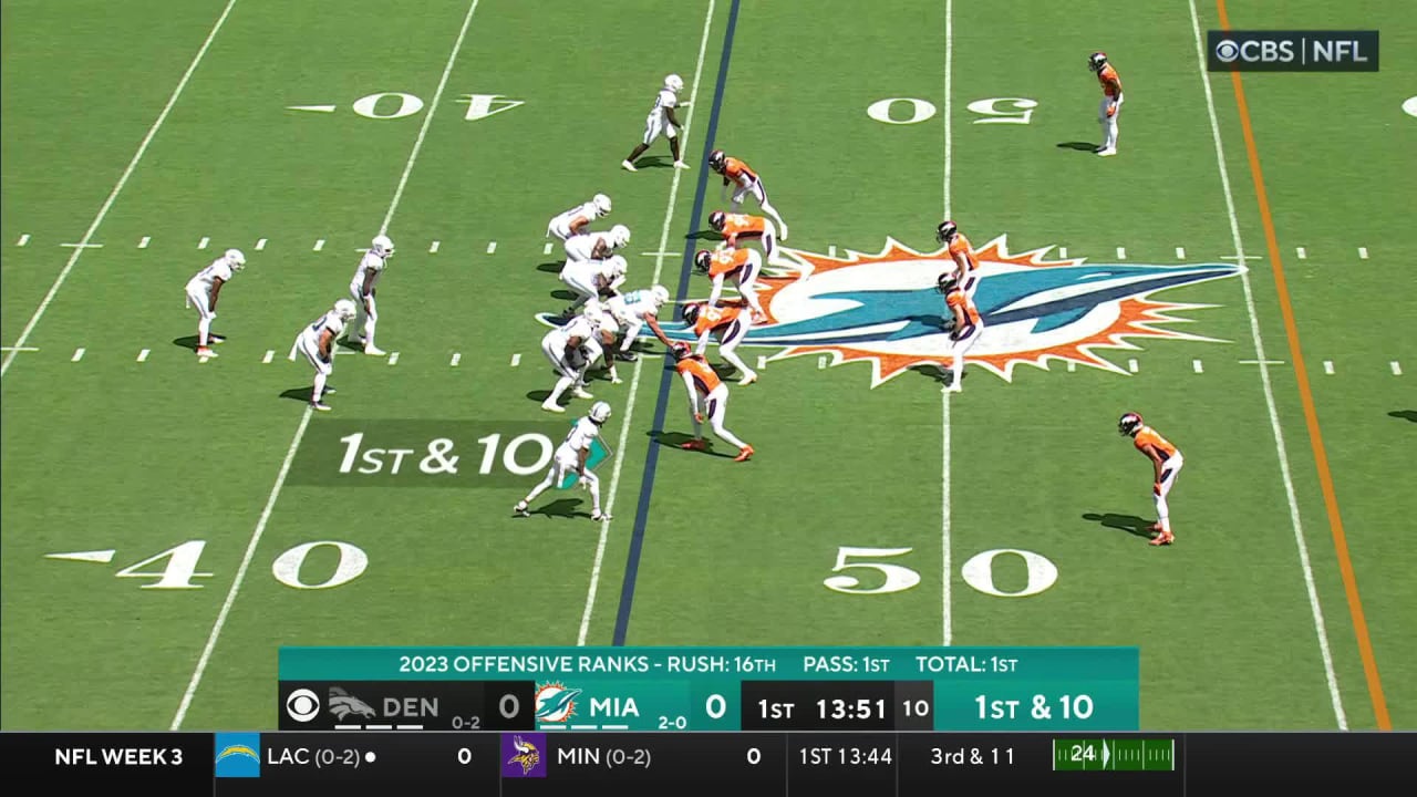 Miami Dolphins wide receiver Tyreek Hill's best catches in 157-yard ...
