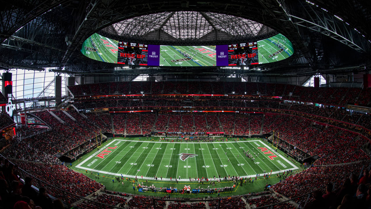 Mercedes-Benz Stadium selected as host site for potential Buffalo Bills ...
