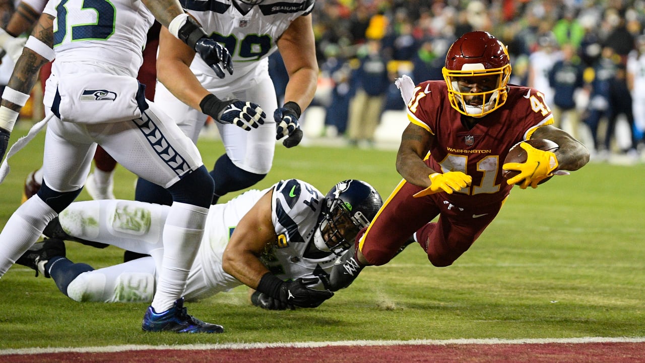 Washington Football Team running back J.D. McKissic's patient running ...