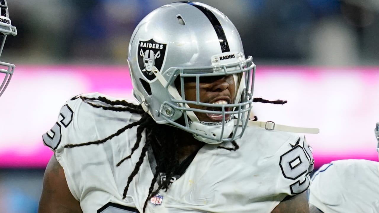 Las Vegas Raiders defensive tackle Darius Philon's second sack vs ...