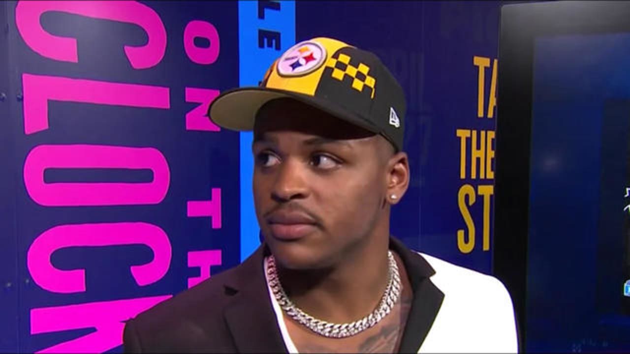 Pittsburgh Steelers linebacker Devin Bush explains his draft outfit
