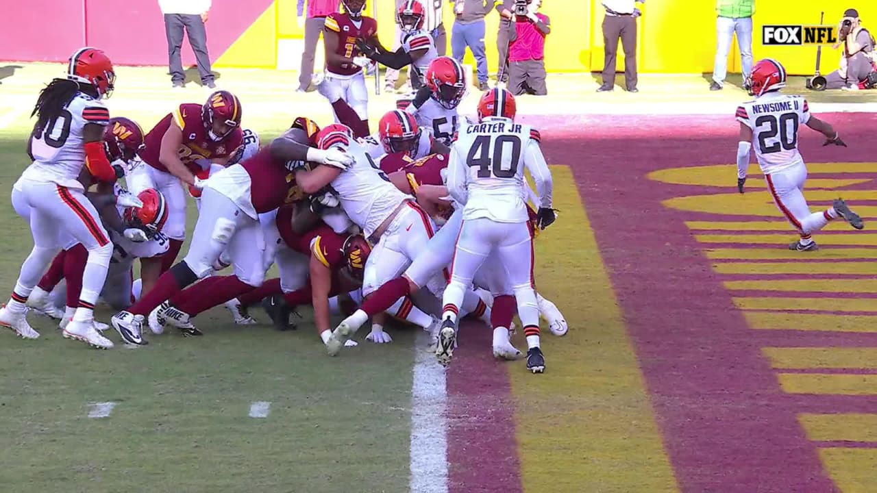 Washington Commanders' top plays vs. Cleveland Browns | Week 17 Washington Commanders' top plays vs. Cleveland Browns | Week 17