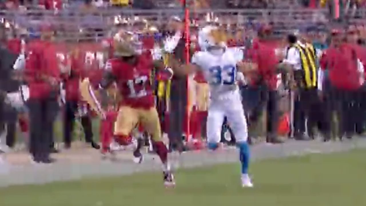 Can't-Miss Play: San Francisco 49ers wide receiver Chris Conley uses an ...