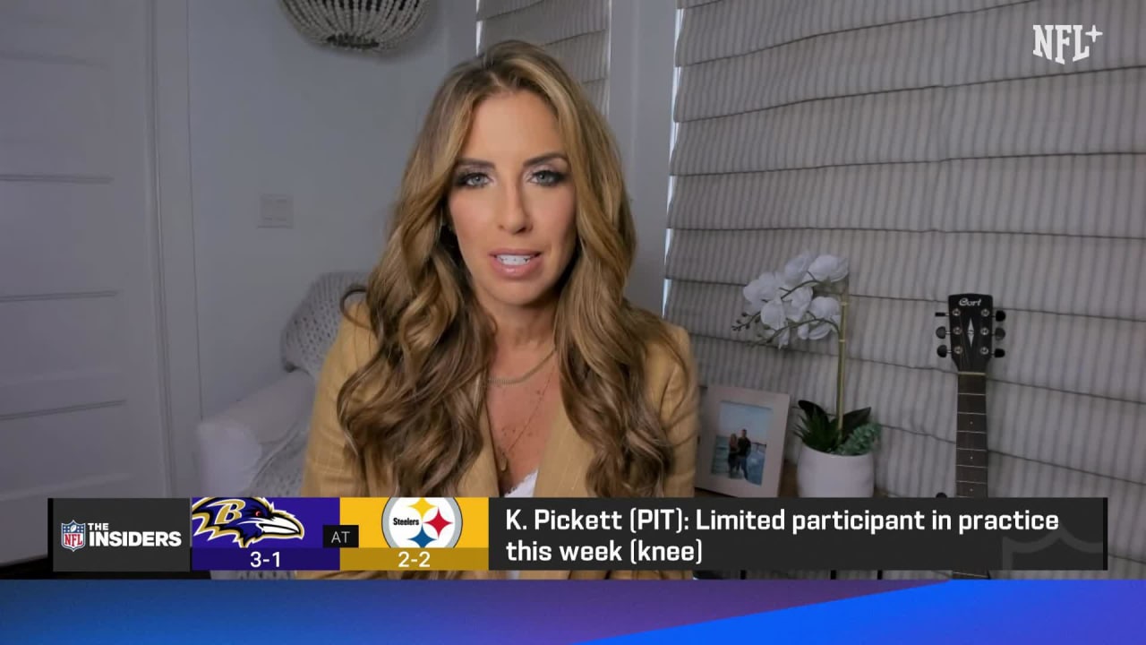 NFL Network's Sara Walsh looks ahead to Baltimore Ravens vs. Pittsburgh ...