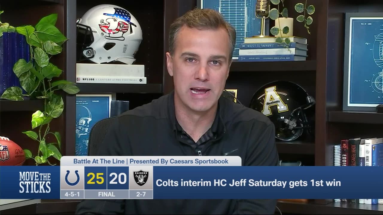 Jeff Saturday Gets First Win