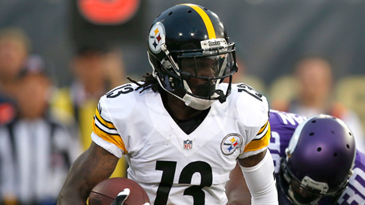 Pittsburgh Steelers running back Dri Archer runs to the right for 15 yards