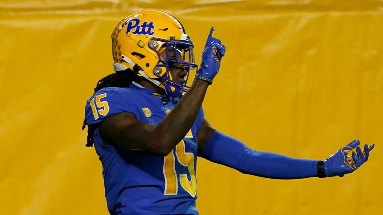 New York Jets select Pitt Panthers cornerback Jason Pinnock with the No ...