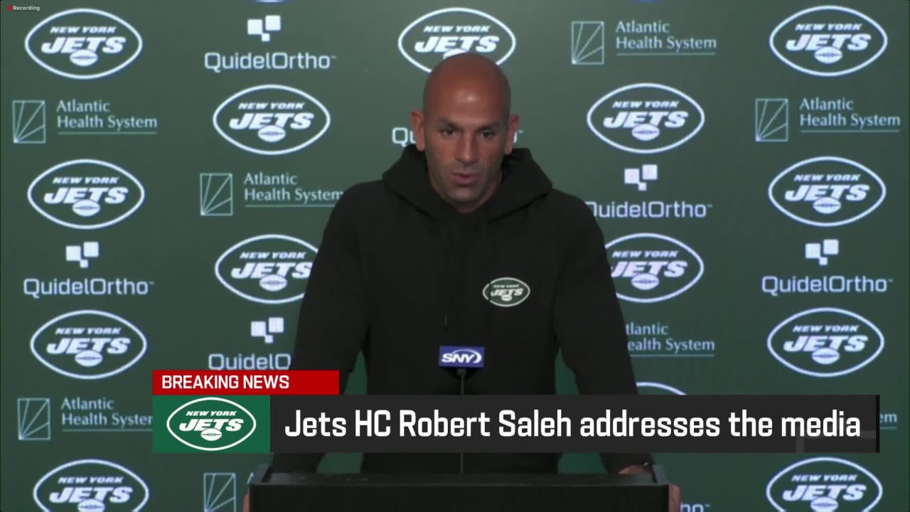 New York Jets head coach Robert Saleh's full press conference following ...