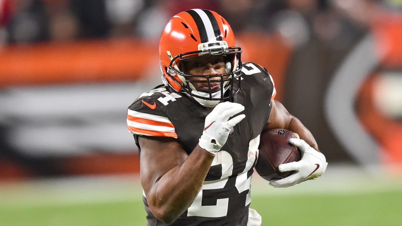 Watch Cleveland Browns running back Nick Chubb's best runs in 91-yard ...