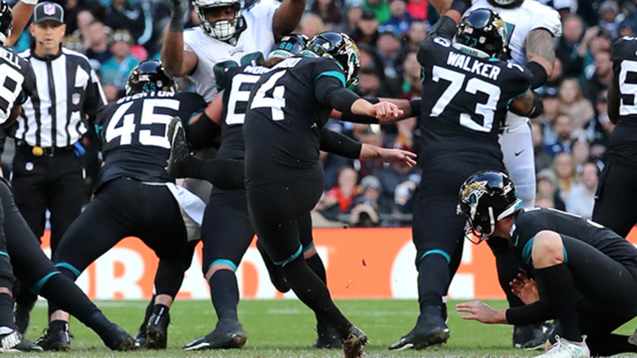 Josh Lambo sets franchise record on 57-yard FG