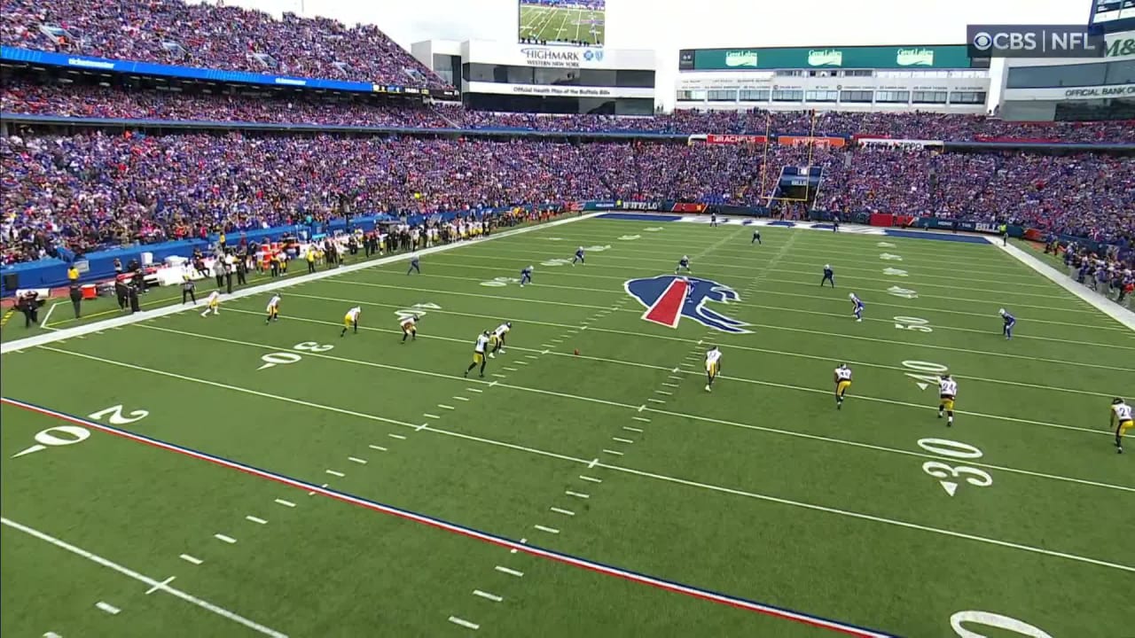 Pittsburgh Steelers pin Buffalo Bills on their own 2-yard line ...