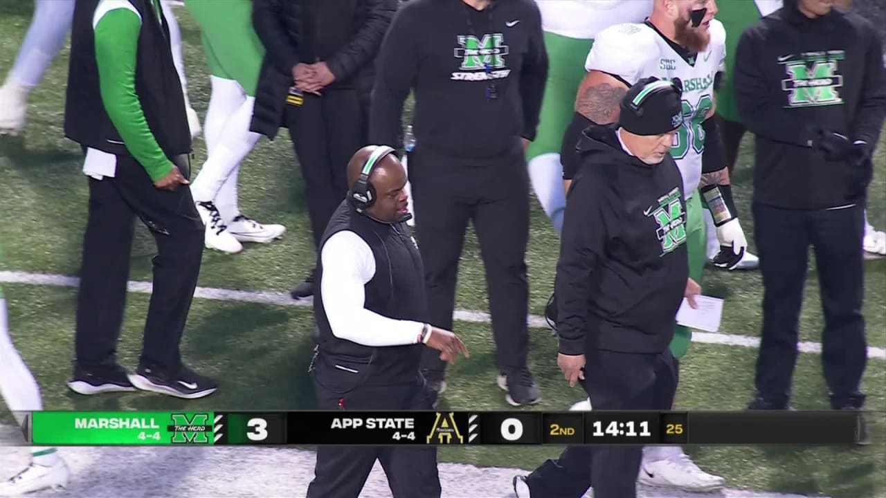 Marshall Thundering Herd kicker Rece Verhoff drills 32-yard FG to give ...