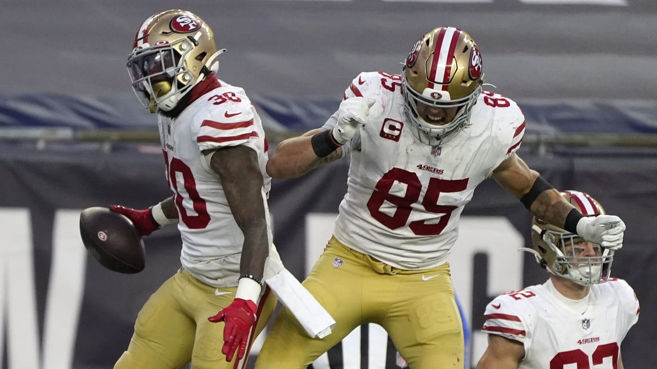 San Francisco 49ers running back Jeff Wilson Jr. can't be touched on 16 ...