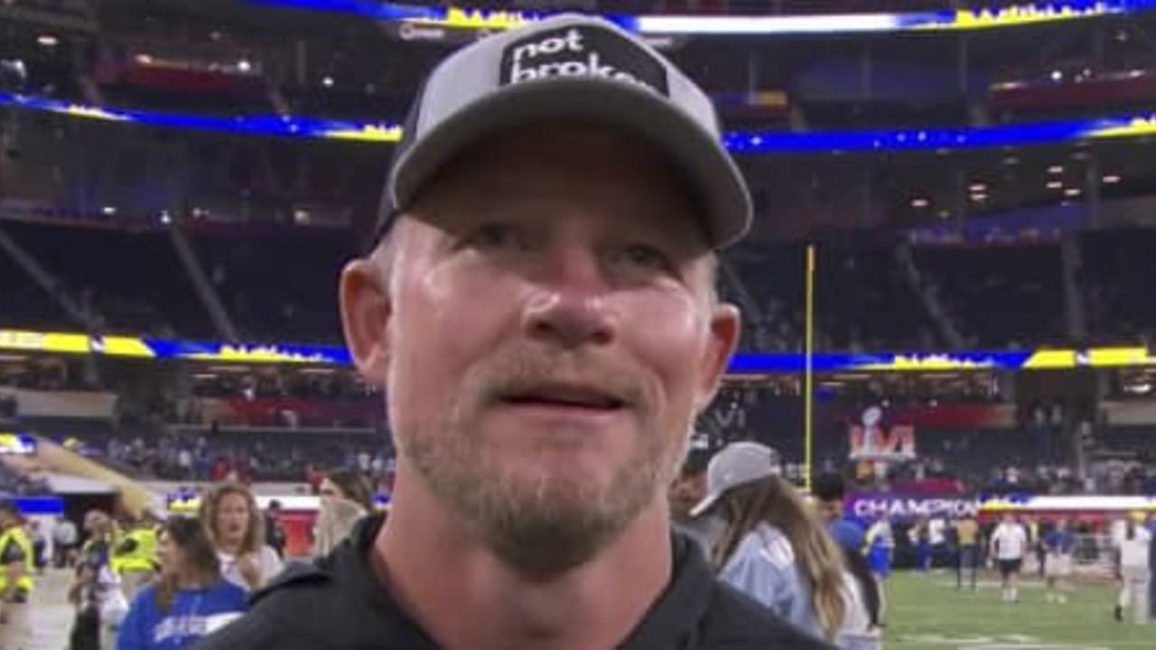 Los Angeles Rams general manager Les Snead explains why he's wearing a ...