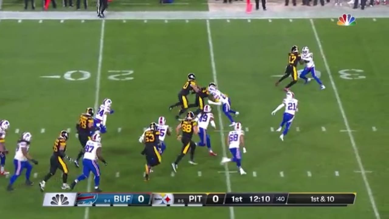 James Conner's first rush since Week 11 goes for 15 yards