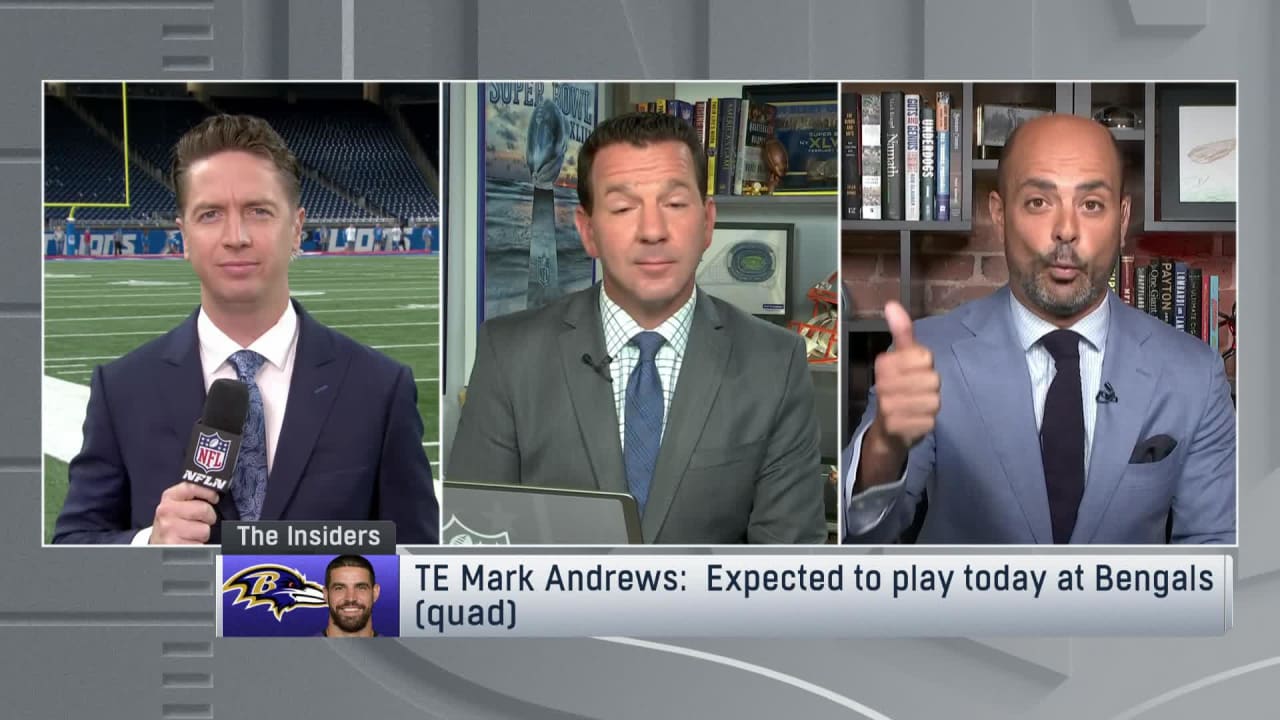 NFL Network's Mike Garafolo: Baltimore Ravens tight end Mark Andrews is expected to play today ...