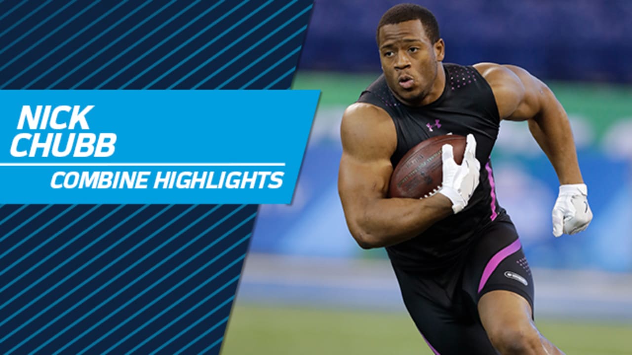 Georgia running back Nick Chubb's full 2018 NFL Scouting Combine workout