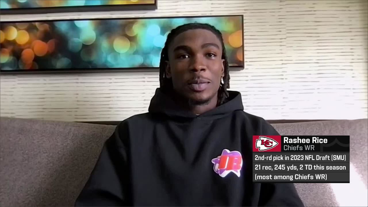 Kansas City Chiefs wide receiver Rashee Rice joins 'NFL Total Access ...