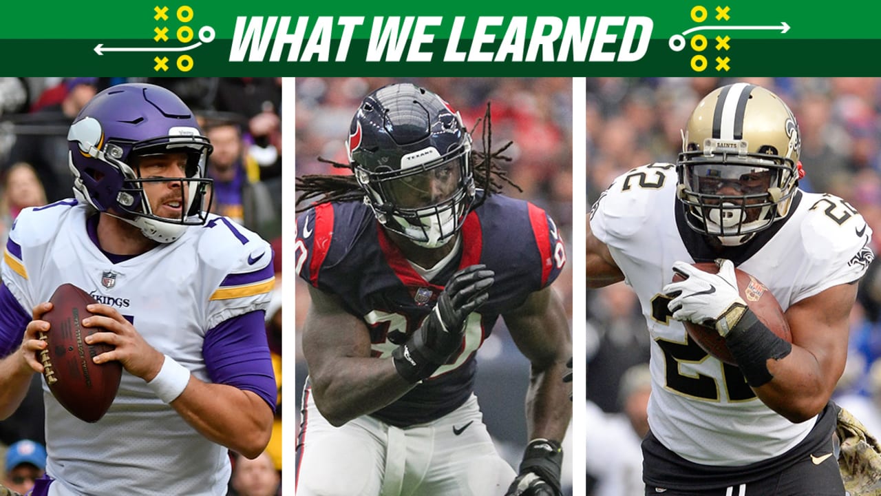 NFL Week 10: Thirty-six takeaways from Sunday