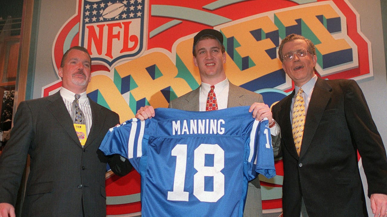 Peyton Manning through the years