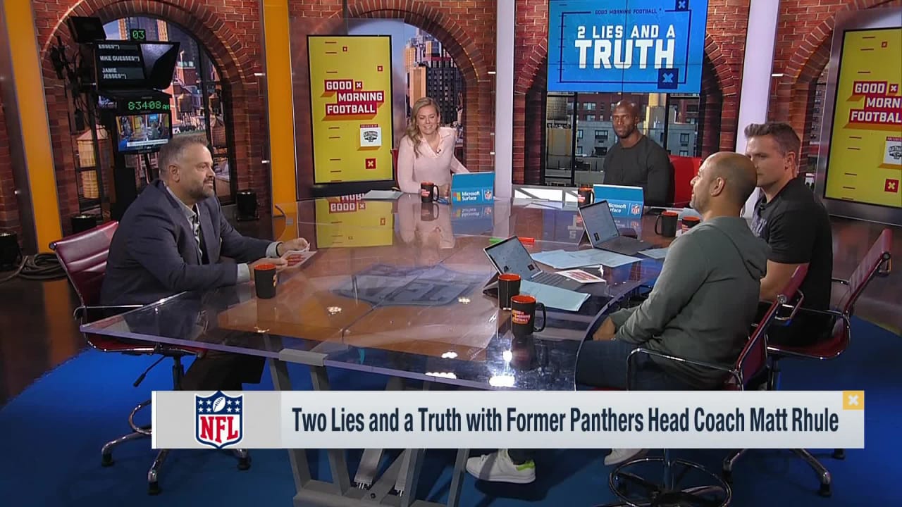 'Two Lies and a Truth' with Former Carolina Panthers head coach Matt ...