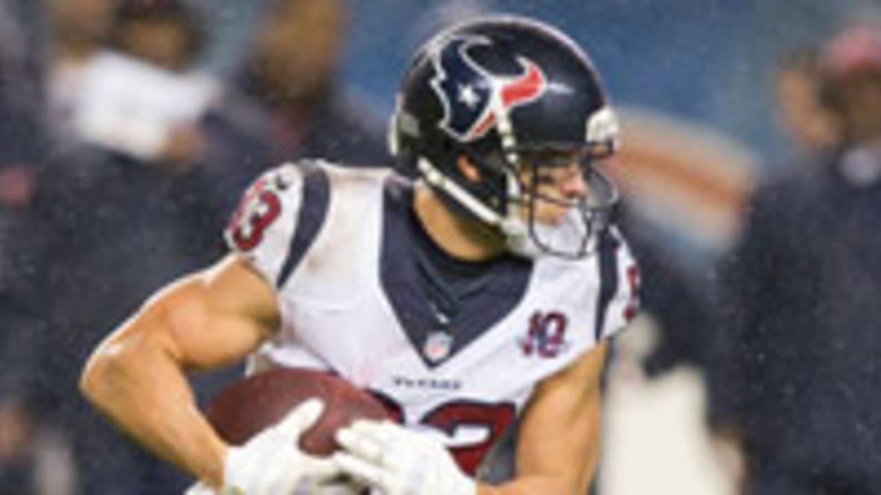 Kevin Walter released by Houston Texans