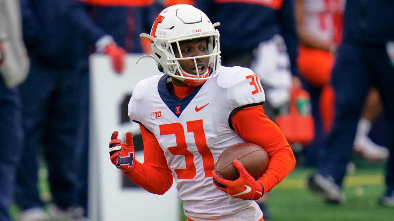 Illinois CB Devon Witherspoon runs 4.42-second 40-yard dash at private ...
