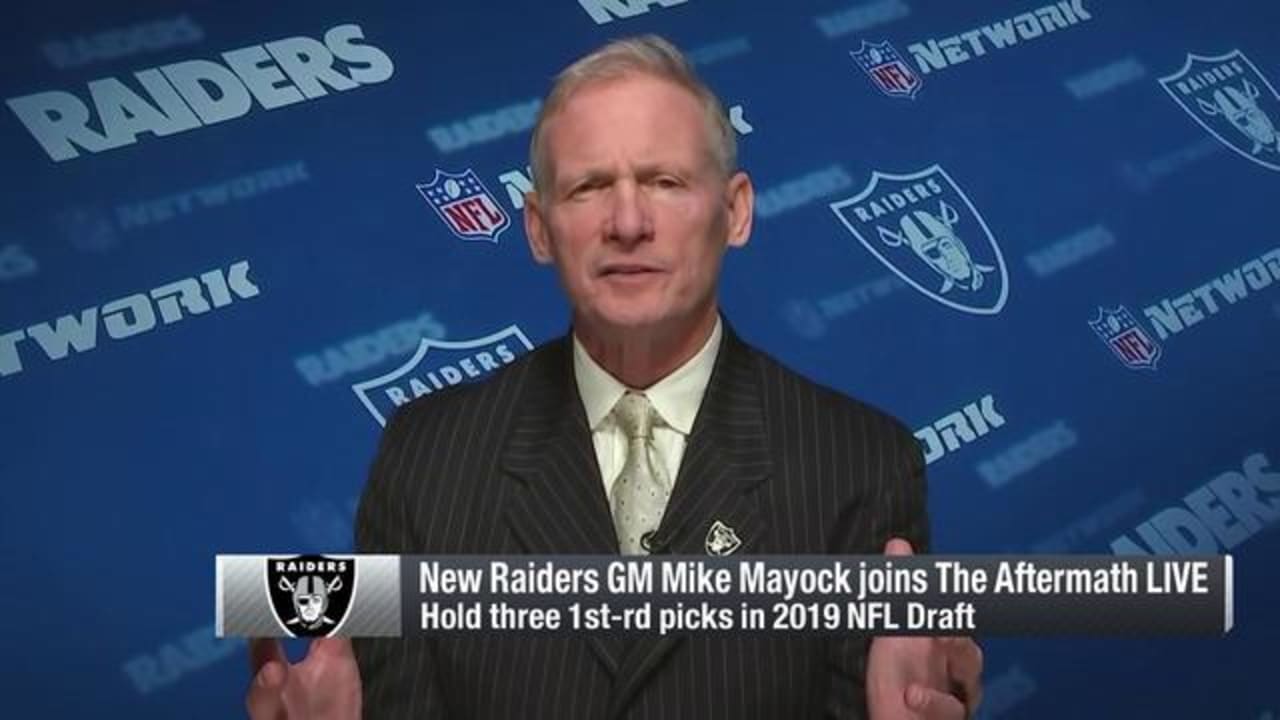 General manager Mike Mayock reveals the traits he's looking for as he ...