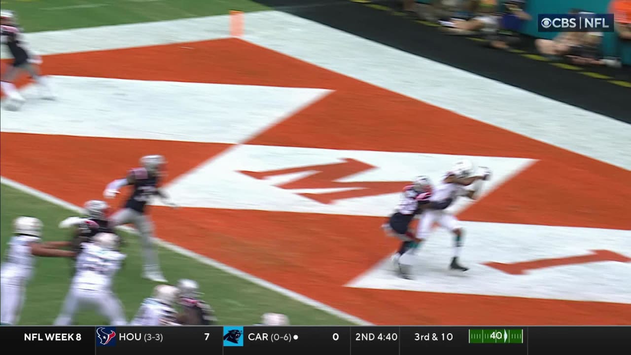 Miami Dolphins wide receiver Cedrick Wilson Jr.'s first TD as a Dolphin ...