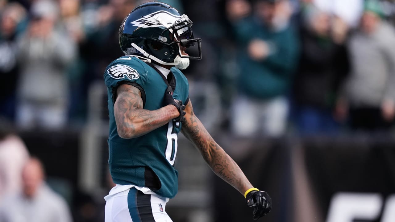 Philadelphia Eagles quarterback Jalen Hurts pinpoints wide receiver ...