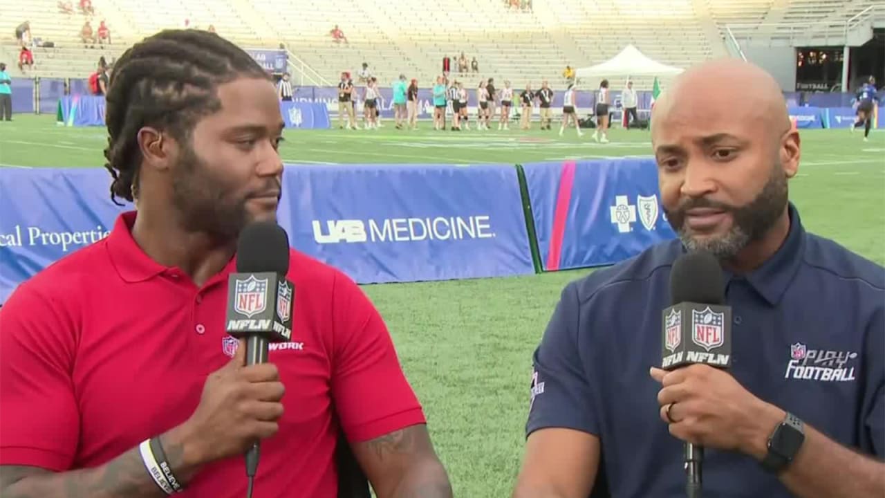 Michael Robinson, Bobby Taylor discuss how flag football is 'entry point' to sport of football