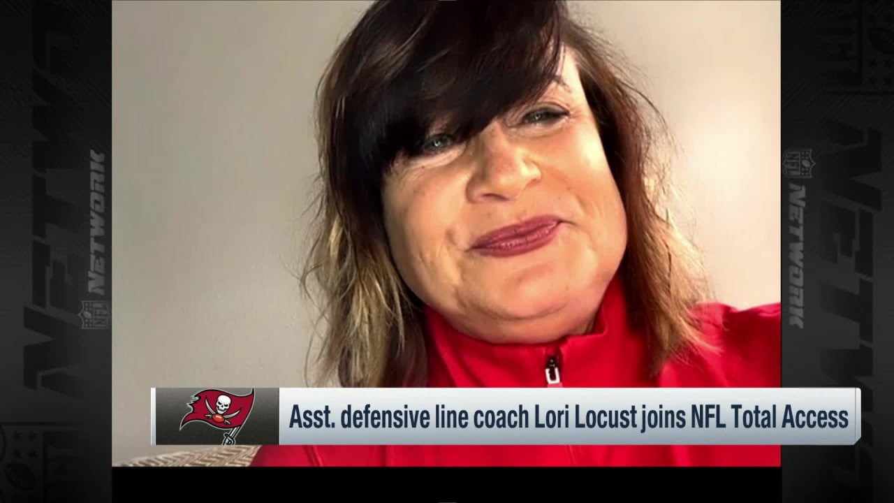 Tampa Bay Buccaneers assistant defensive line coach Lori Locust on what ...