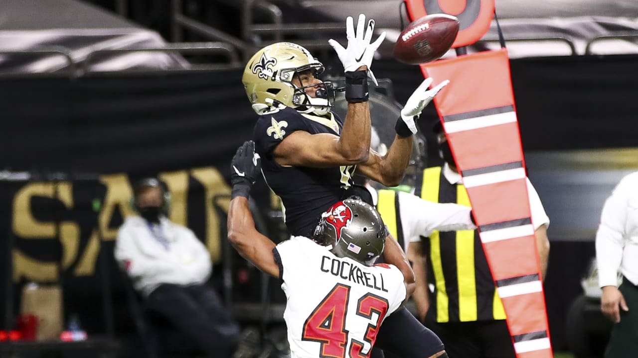 New Orleans Saints wide receiver Tre'Quan Smith pirouettes for terrific ...