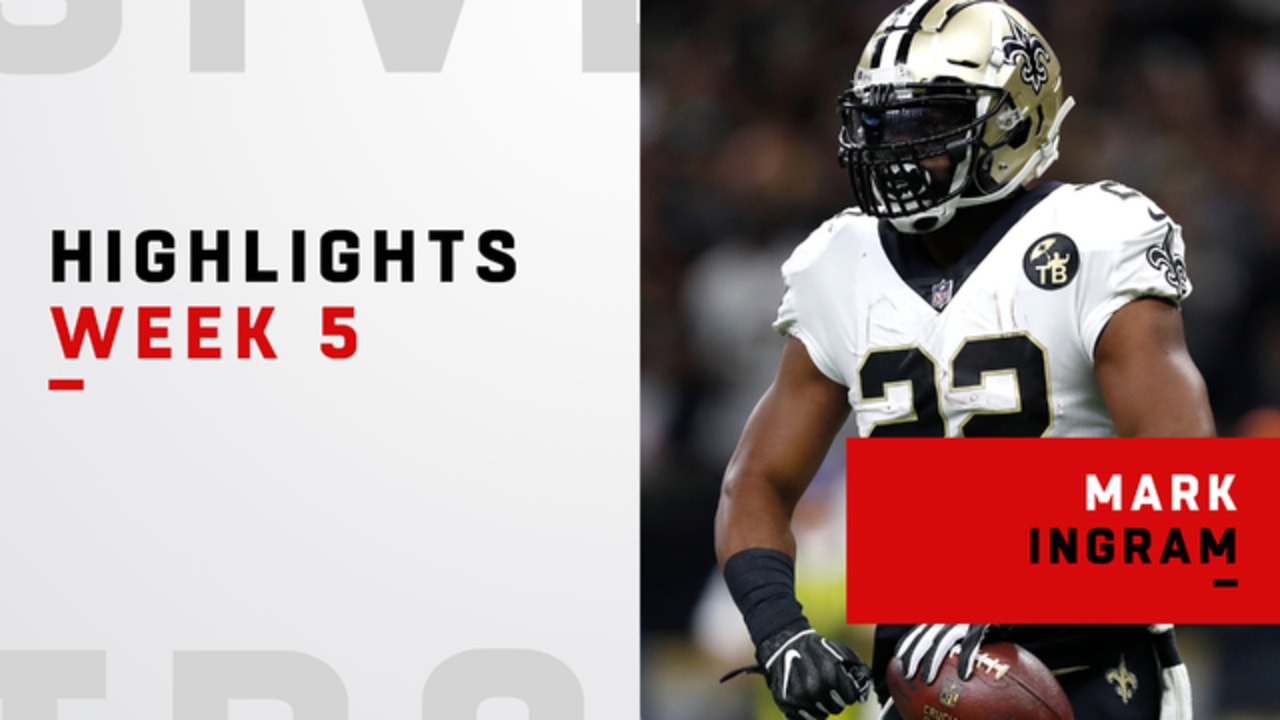 Mark Ingram highlights from his return | Week 5