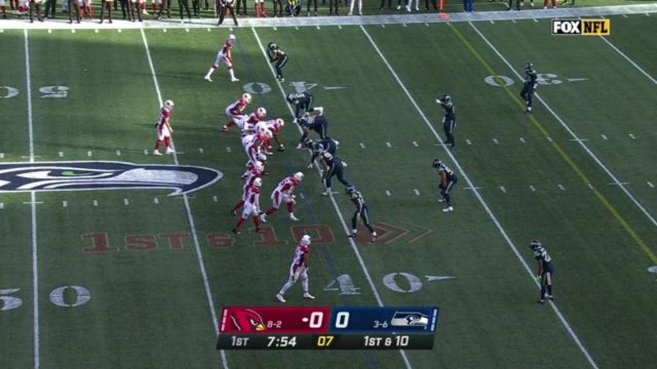 Seattle Seahawks defensive tackle Bryan Mone swims by Arizona Cardinals ...