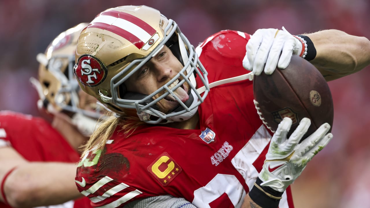 San Francisco 49ers tight end George Kittle's 11th TD grab of 2022 ...