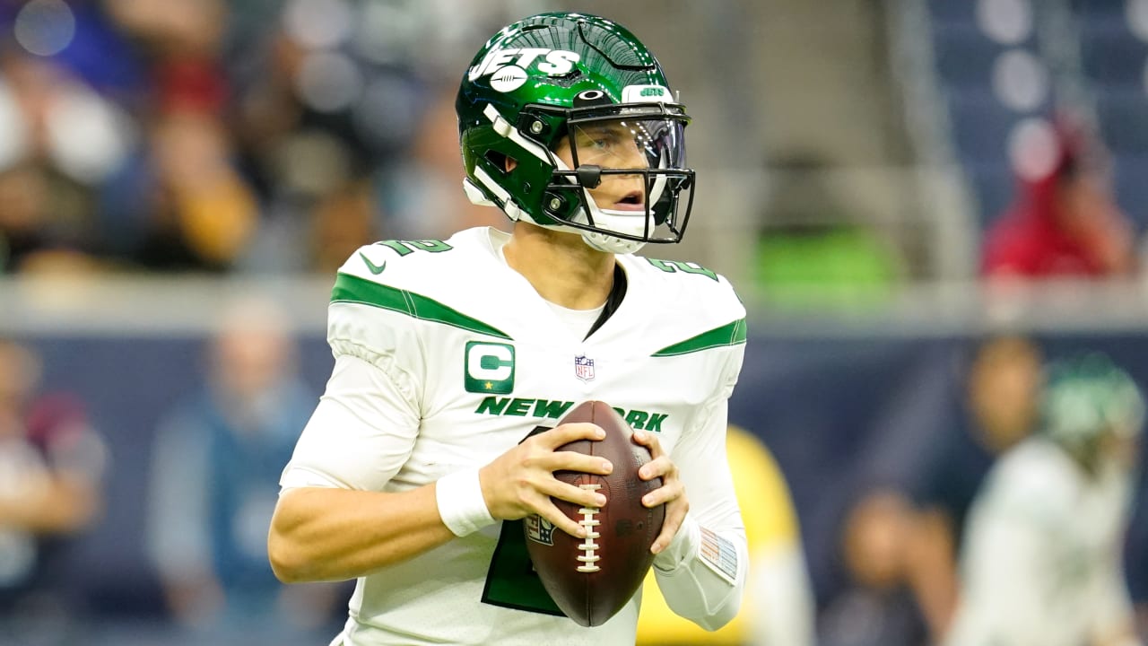 New York Jets quarterback Zach Wilson's best plays from win vs. Houston ...