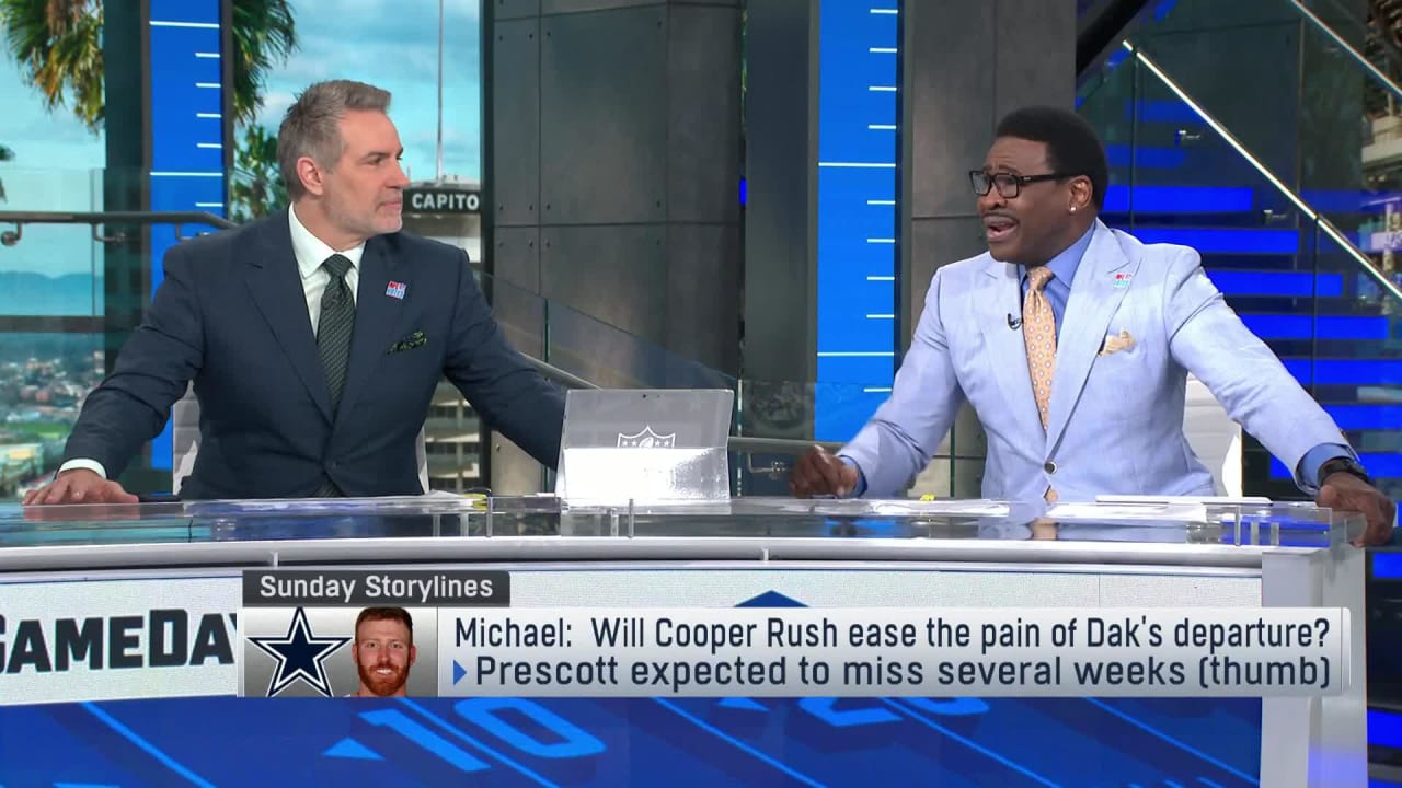 NFL Network's Michael Irvin: Will Dallas Cowboy's quarterback Cooper ...