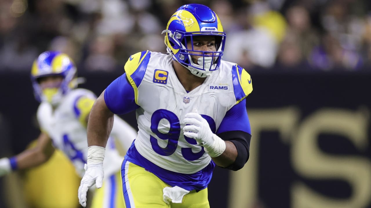 Rams DT Aaron Donald named to 'Madden' 99 Club for record-breaking ...