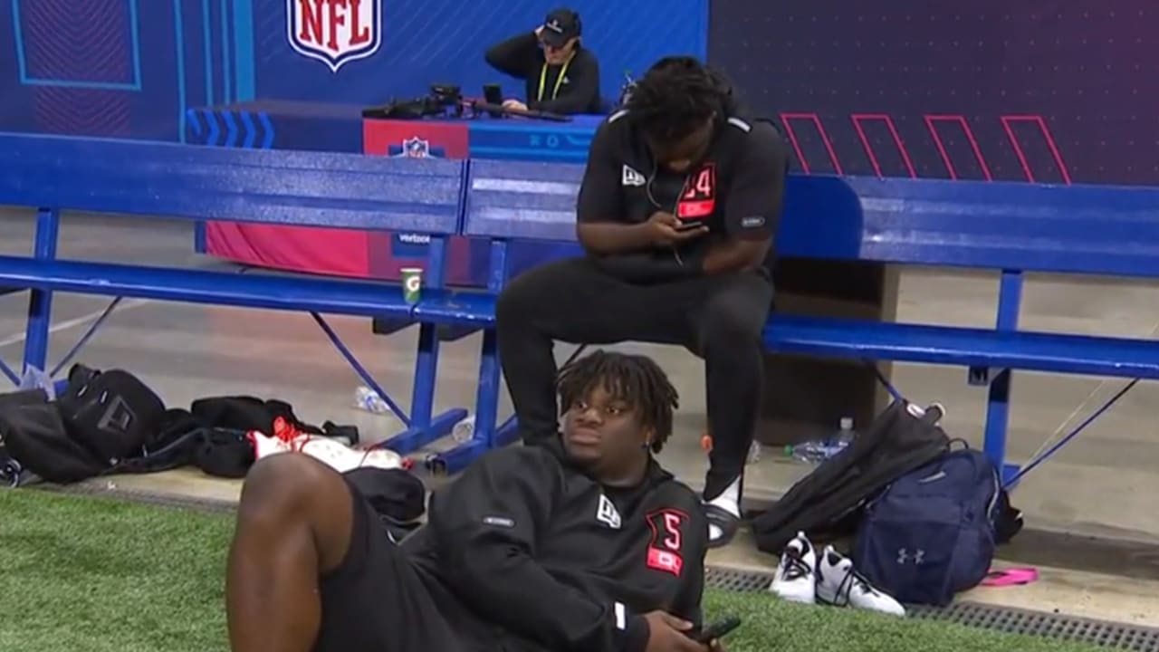 NFL Network's Stacey Dales: Defensive lineman Jordan Davis, Devonte ...