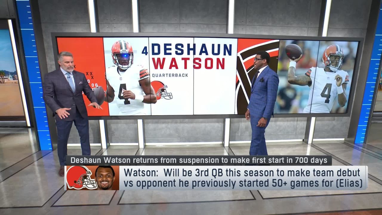 Kurt Warner, Michael Irvin discuss Deshaun Watson's return after suspension