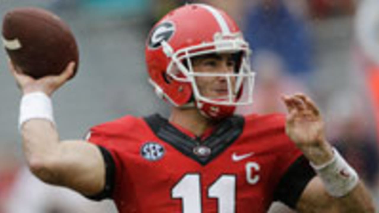 Georgia's Aaron Murray sets record with 98-yard TD pass