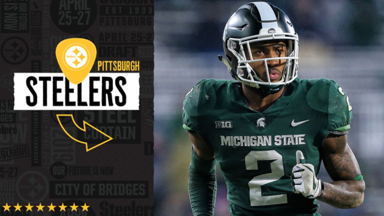 Pittsburgh Steelers select Michigan State cornerback Justin Layne No ...