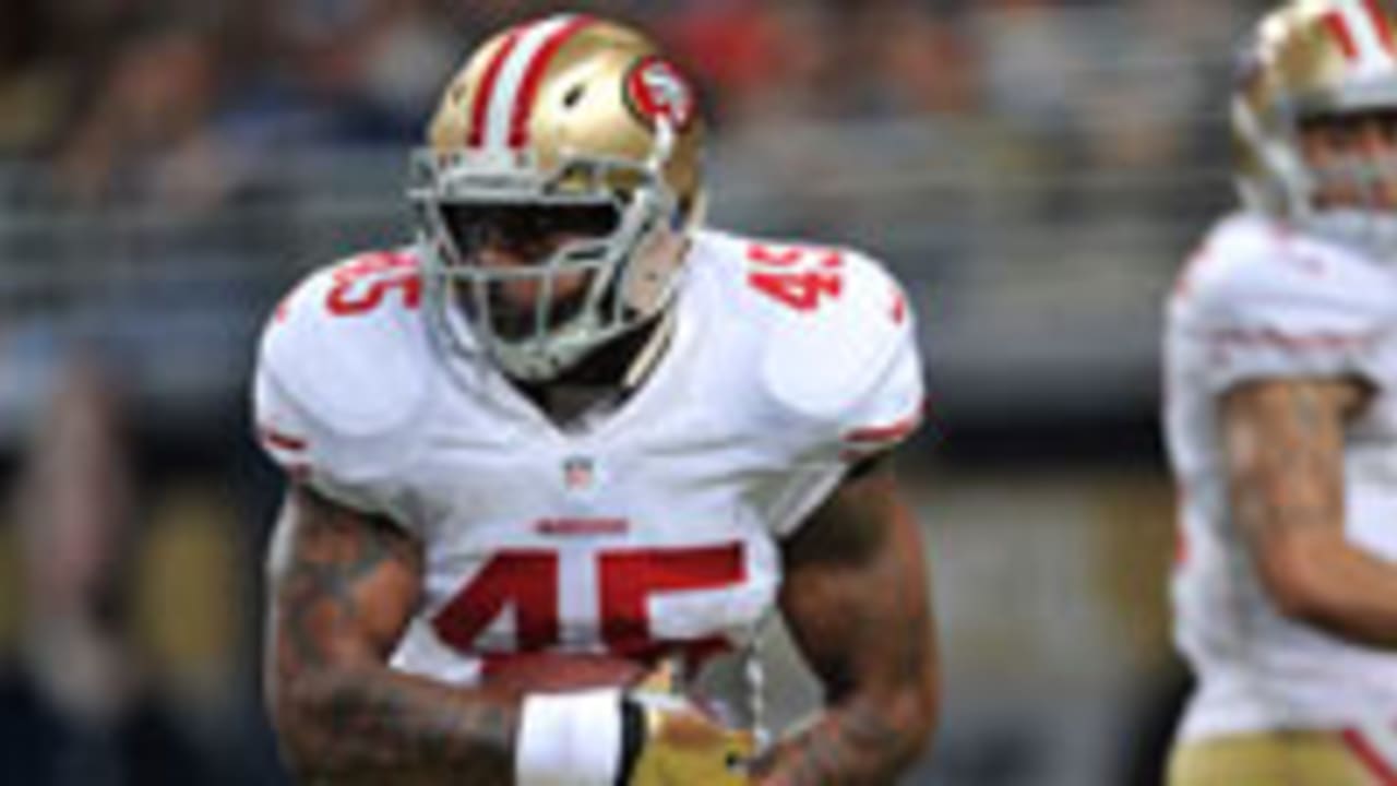 San Francisco 49ers suspend unhappy Brandon Jacobs