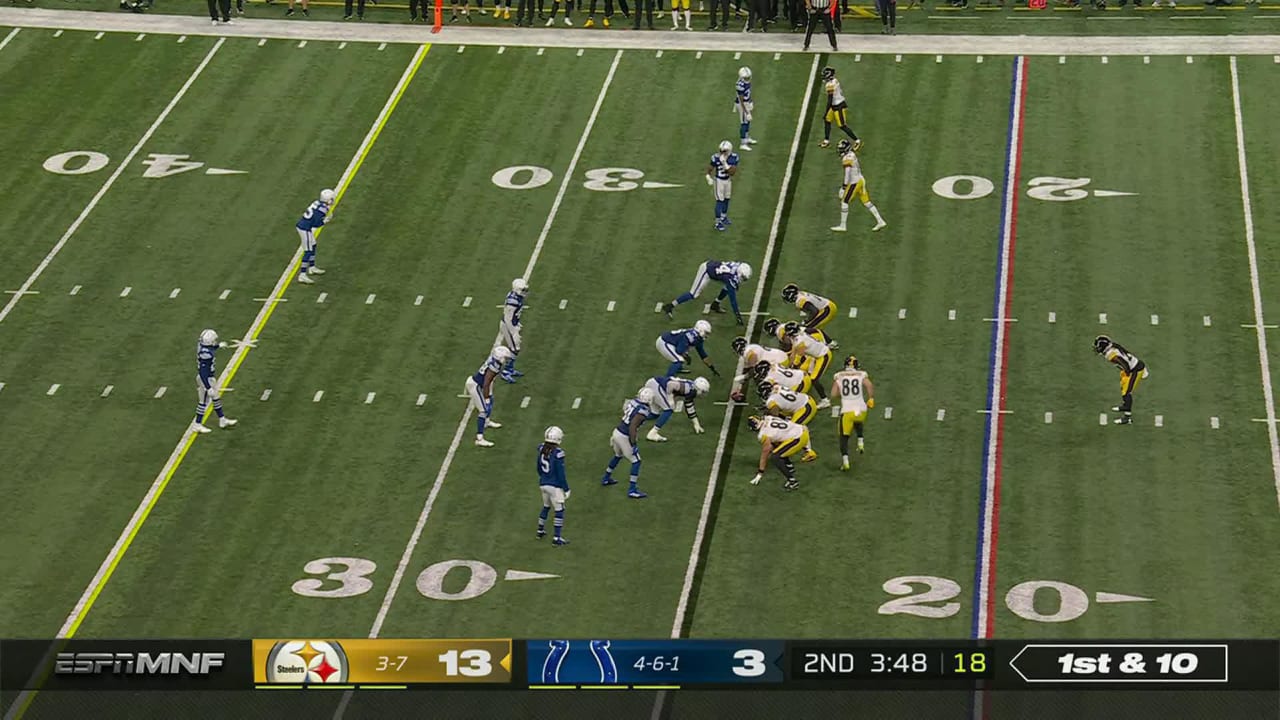 Pittsburgh Steelers quarterback Kenny Pickett completes a perfectly ...