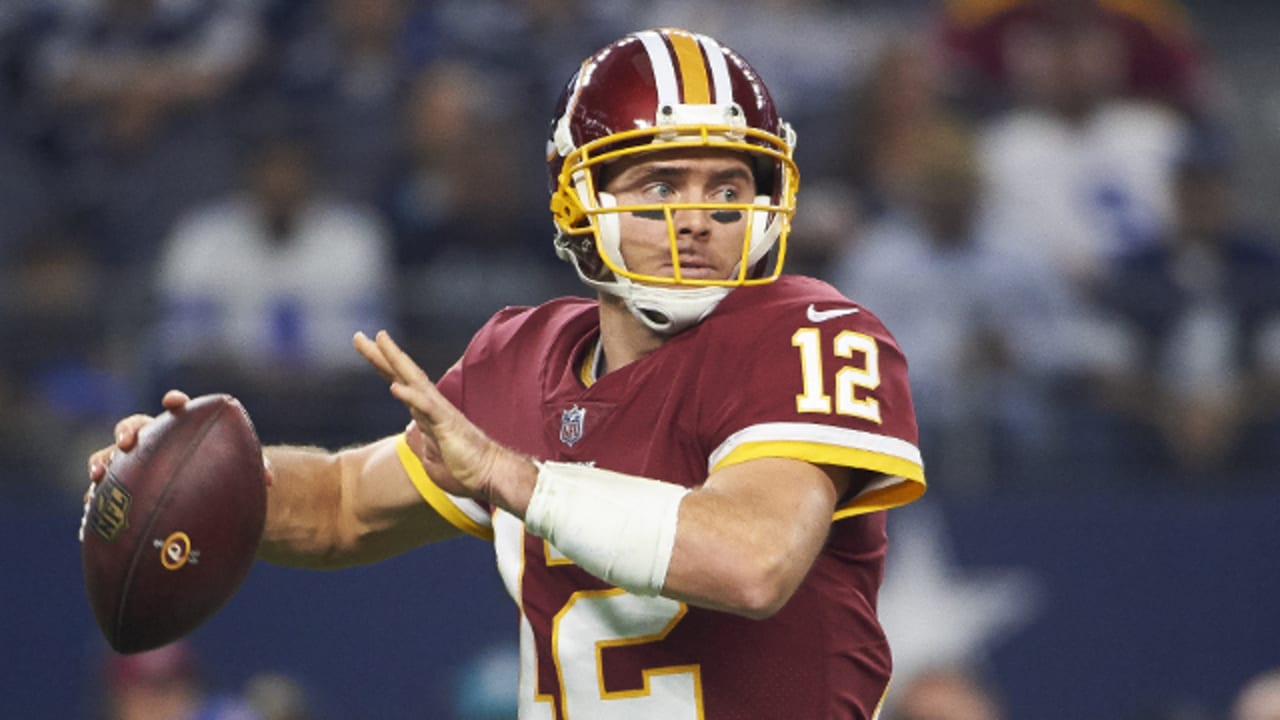 Colt McCoy makes Rodgers-esque pass to Reed