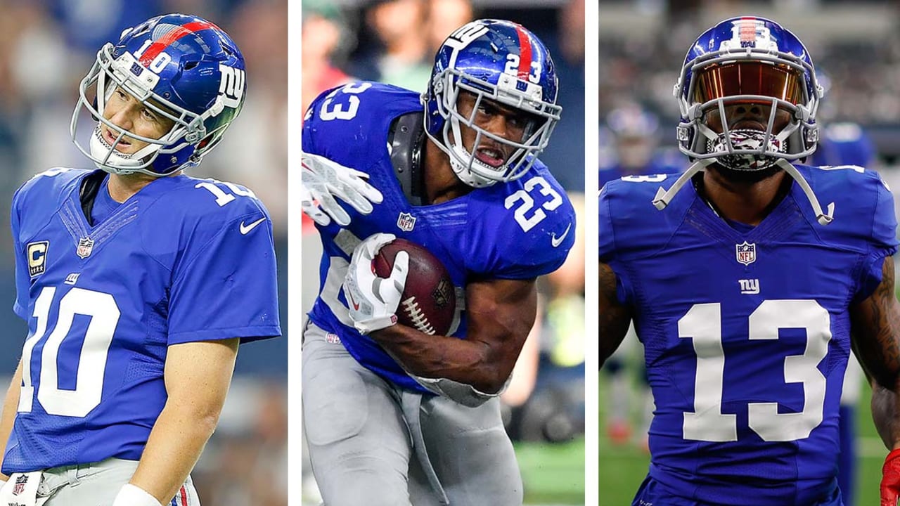 Stack your Giants in Week 2 daily fantasy lineups